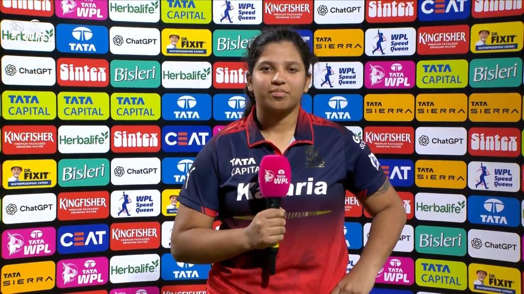 Interview: Match 9, Royal Challengers Bengaluru vs Gujarat Giants, WPL ...