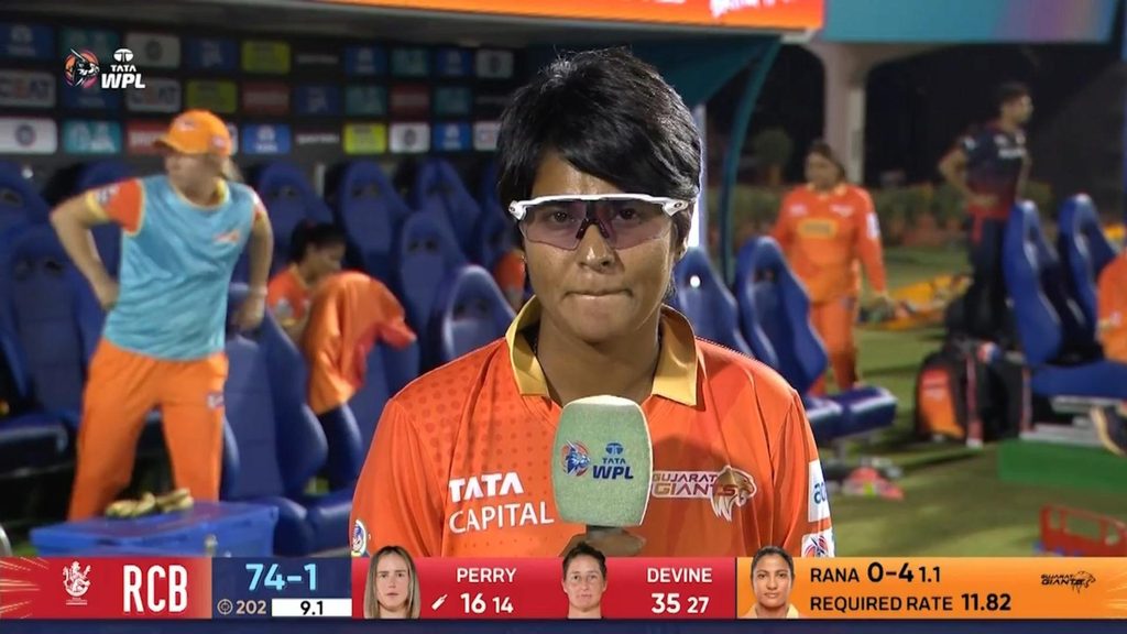 Match 6, Gujarat Giants vs Royal Challengers Bangalore: Nooshin Al ...