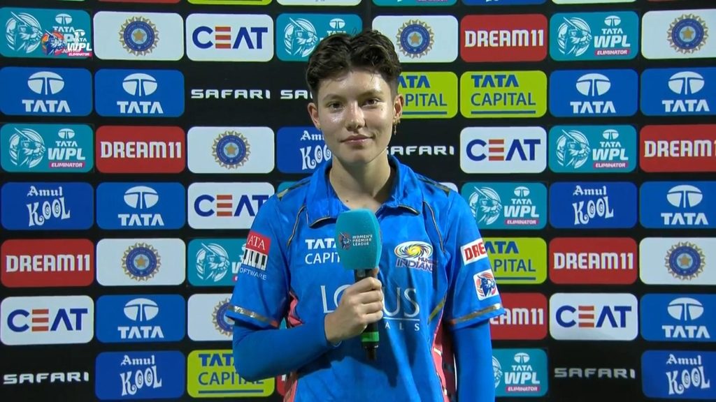 Eliminator, Mumbai Indians. vs UP Warriorz: Issy Wong Interview