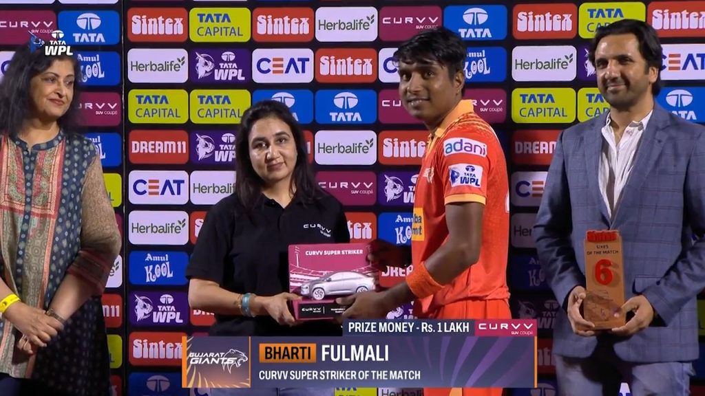 Curvv Super Striker of the Match: Match 19, Mumbai Indians vs Gujarat ...