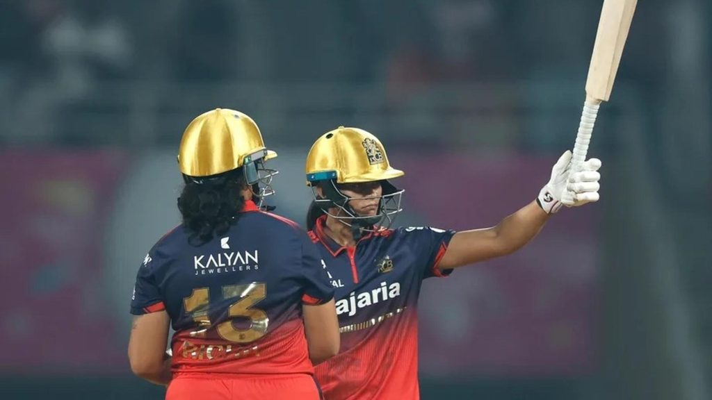Gritty! Radha Yadav steps up with her Maiden TATA WPL Fifty