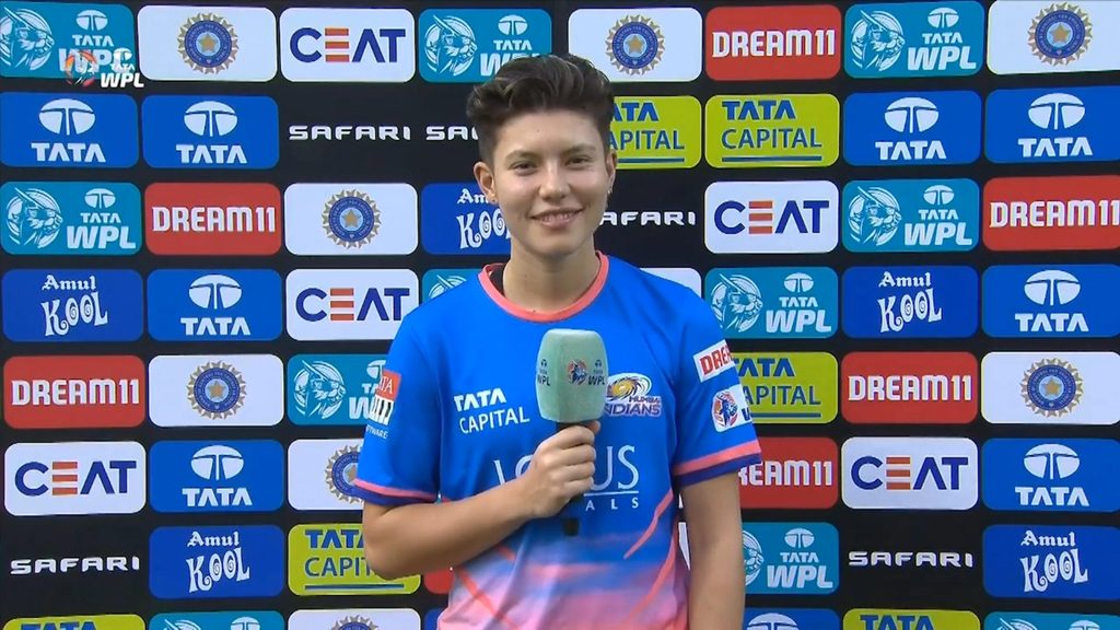 Match 7, Delhi Capitals vs Mumbai Indians: Issy Wong Interview