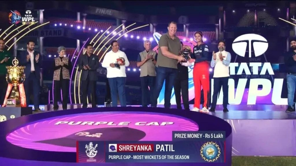Tata WPL 2024 - Purple Cap Winner: Shreyanka Patil