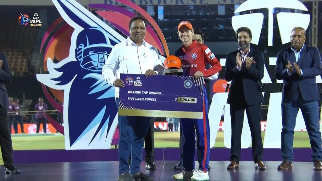 Tata WPL 2023 - Orange Cap Winner: Meg Lanning