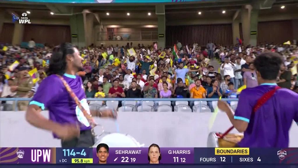 Six: Match 6, UP Warriorz vs Delhi Capitals, WPL 2025: Shweta Sehrawat Six