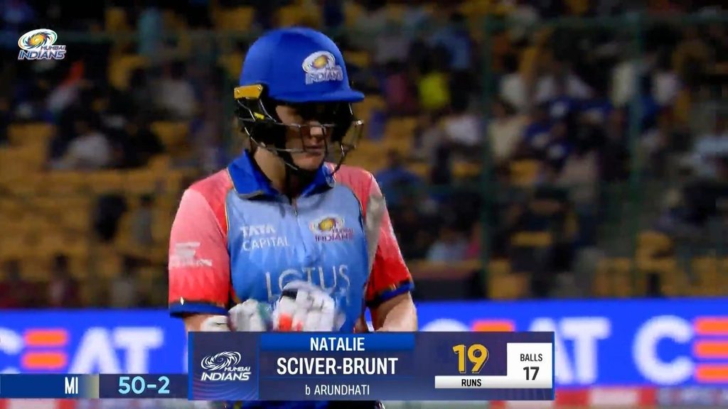 M01 - MI vs DC: Nat Sciver-Brunt Wicket