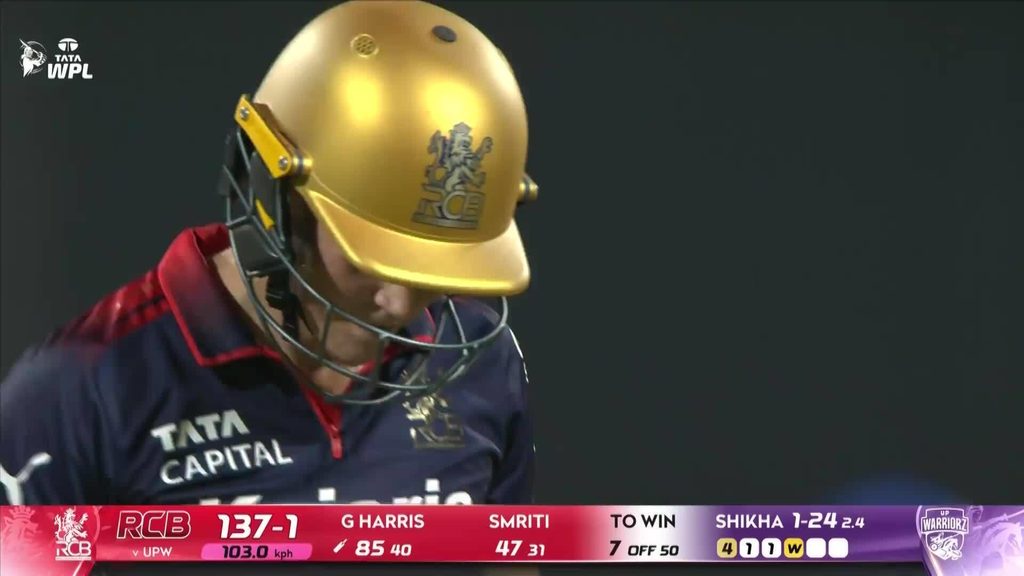 Wicket: Match 5, Royal Challengers Bengaluru vs UP Warriorz, WPL 2026 ...