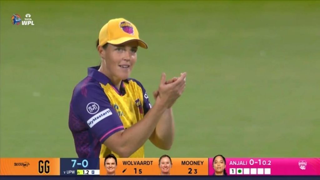 Match 8, UP Warriorz vs Gujarat Giants: On the mic Grace Harris