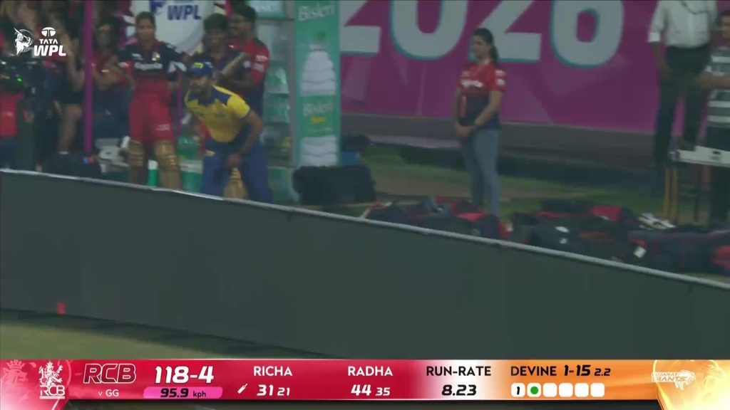 Six: Match 9, Royal Challengers Bengaluru vs Gujarat Giants, WPL 2026 ...